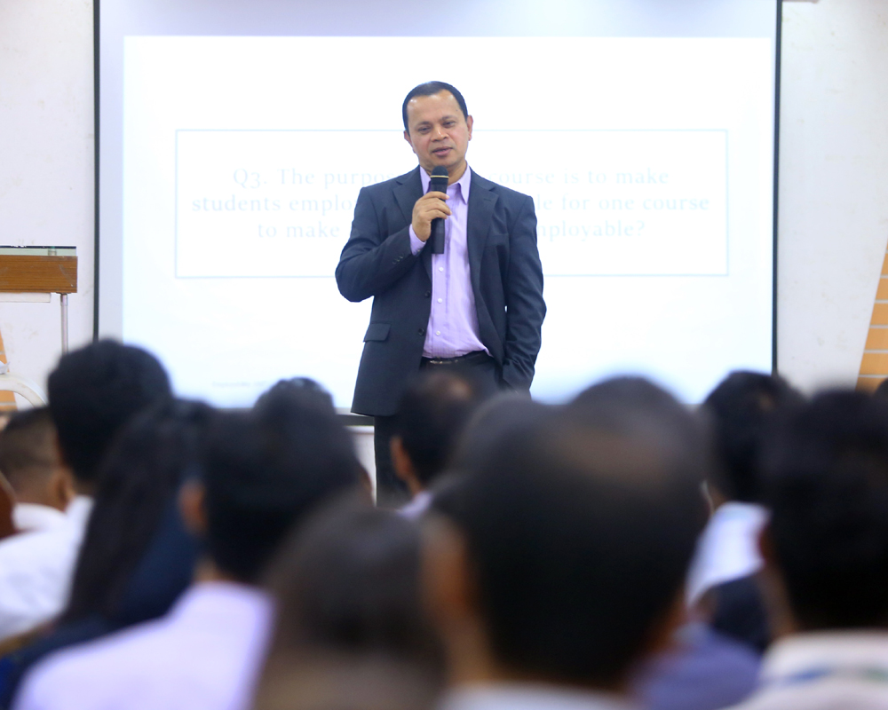 Second Session on Employability by Mr. Md. Sabur Khan – Employability 360
